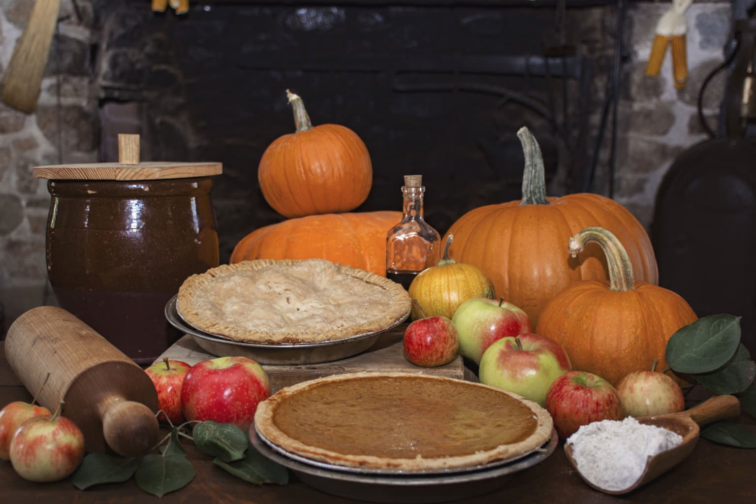 Harvest pies | Kings Landing | New Brunswick